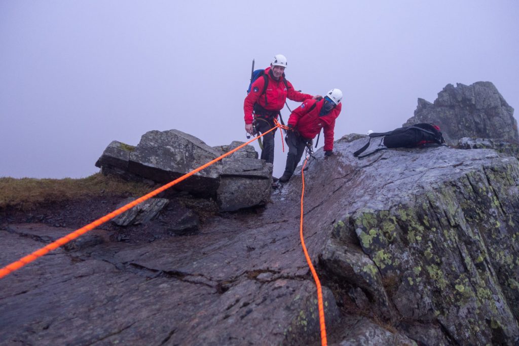 Sharp Edge, Blencathra (3) - Keswick Mountain Rescue