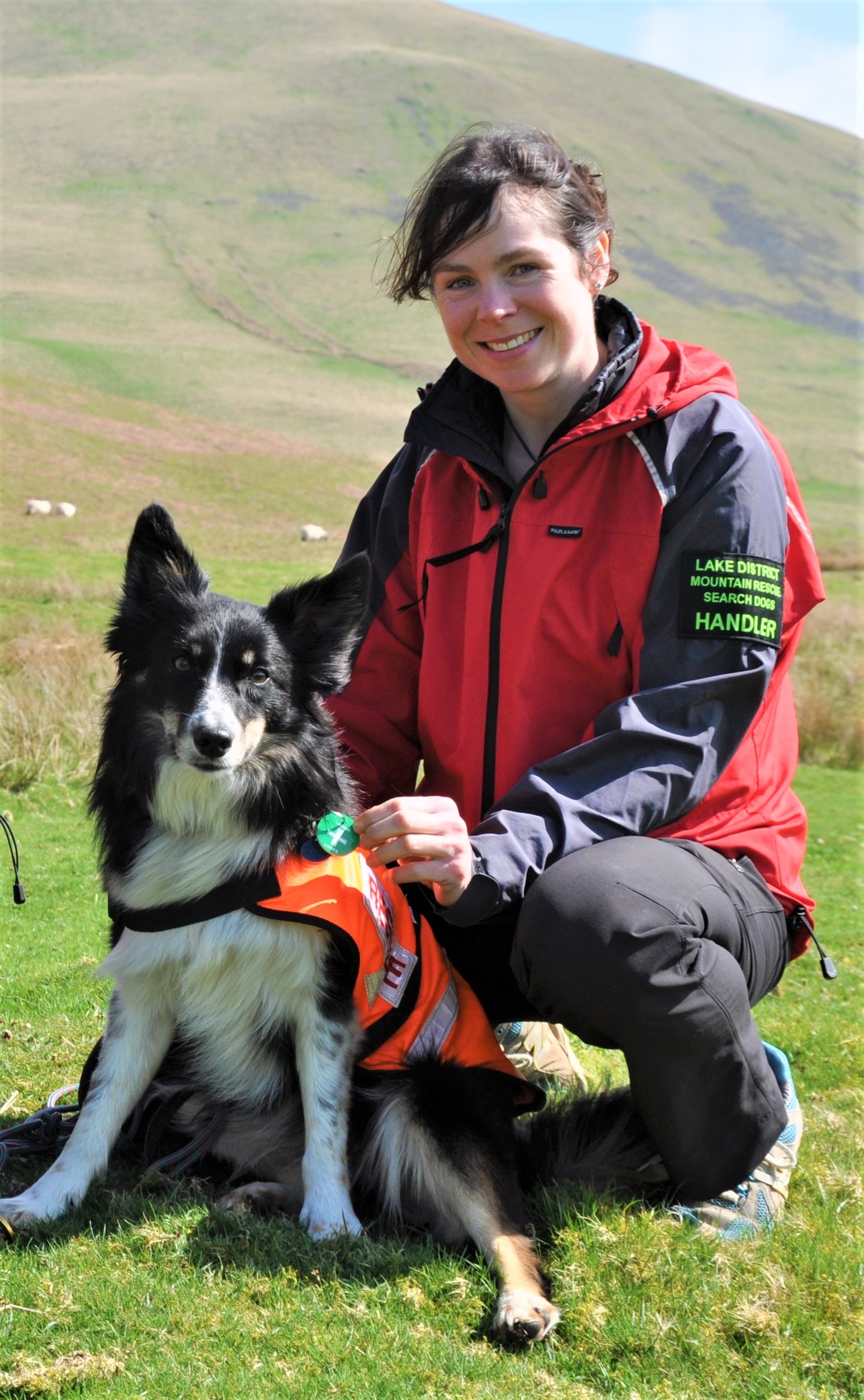 Handlers tribute to Search Dog Meg - Keswick Mountain Rescue