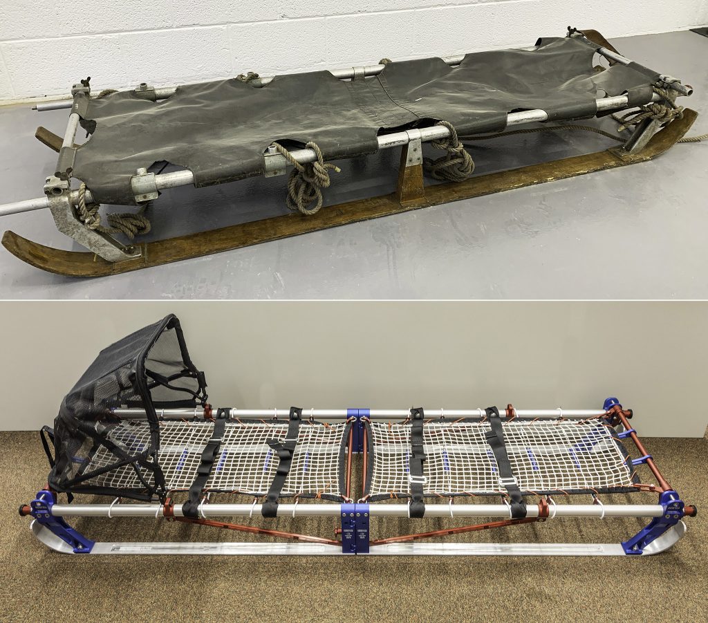 The new Keswick Stretcher - Keswick Mountain Rescue