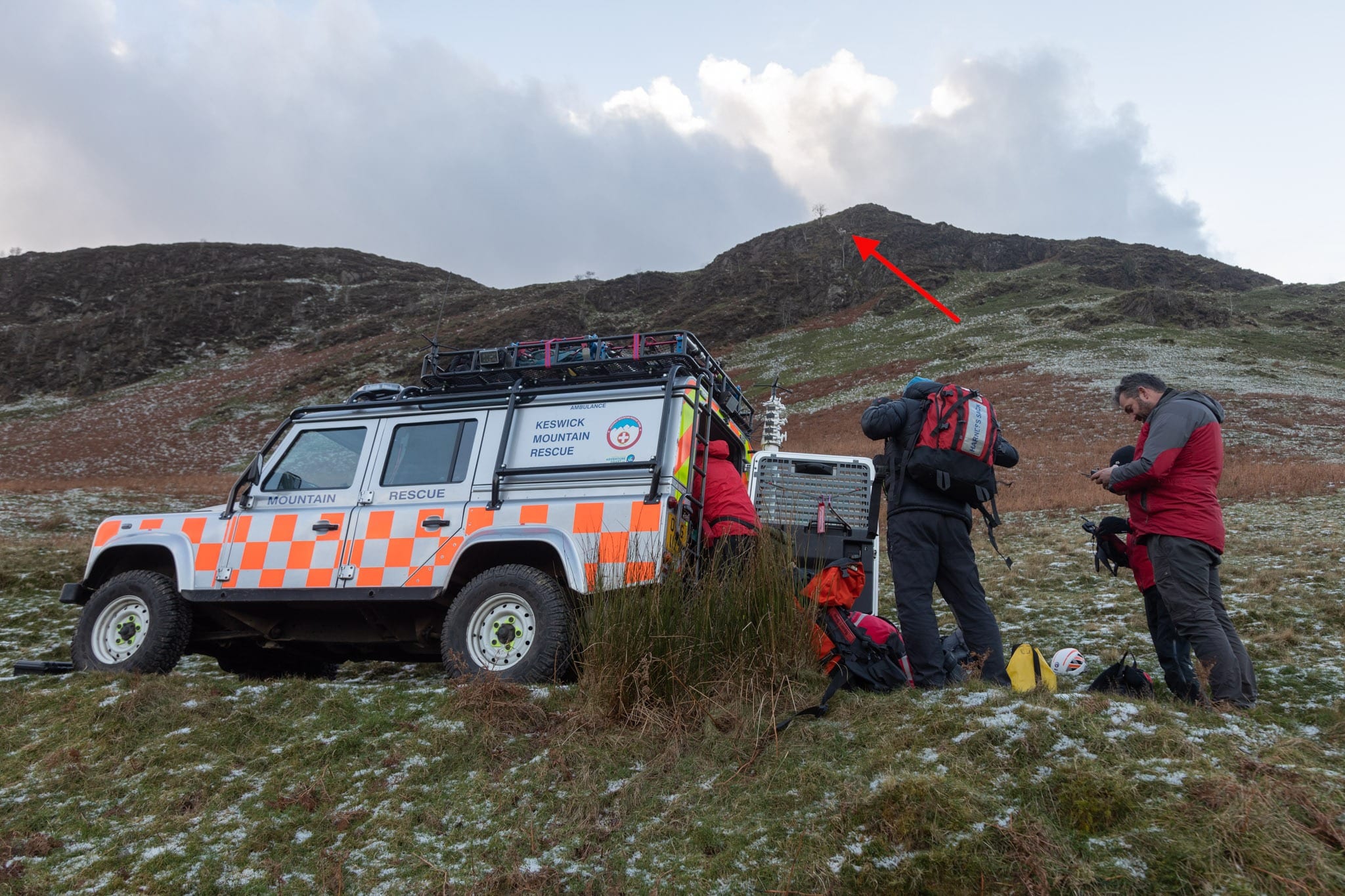 Double sheep rescue - Keswick Mountain Rescue