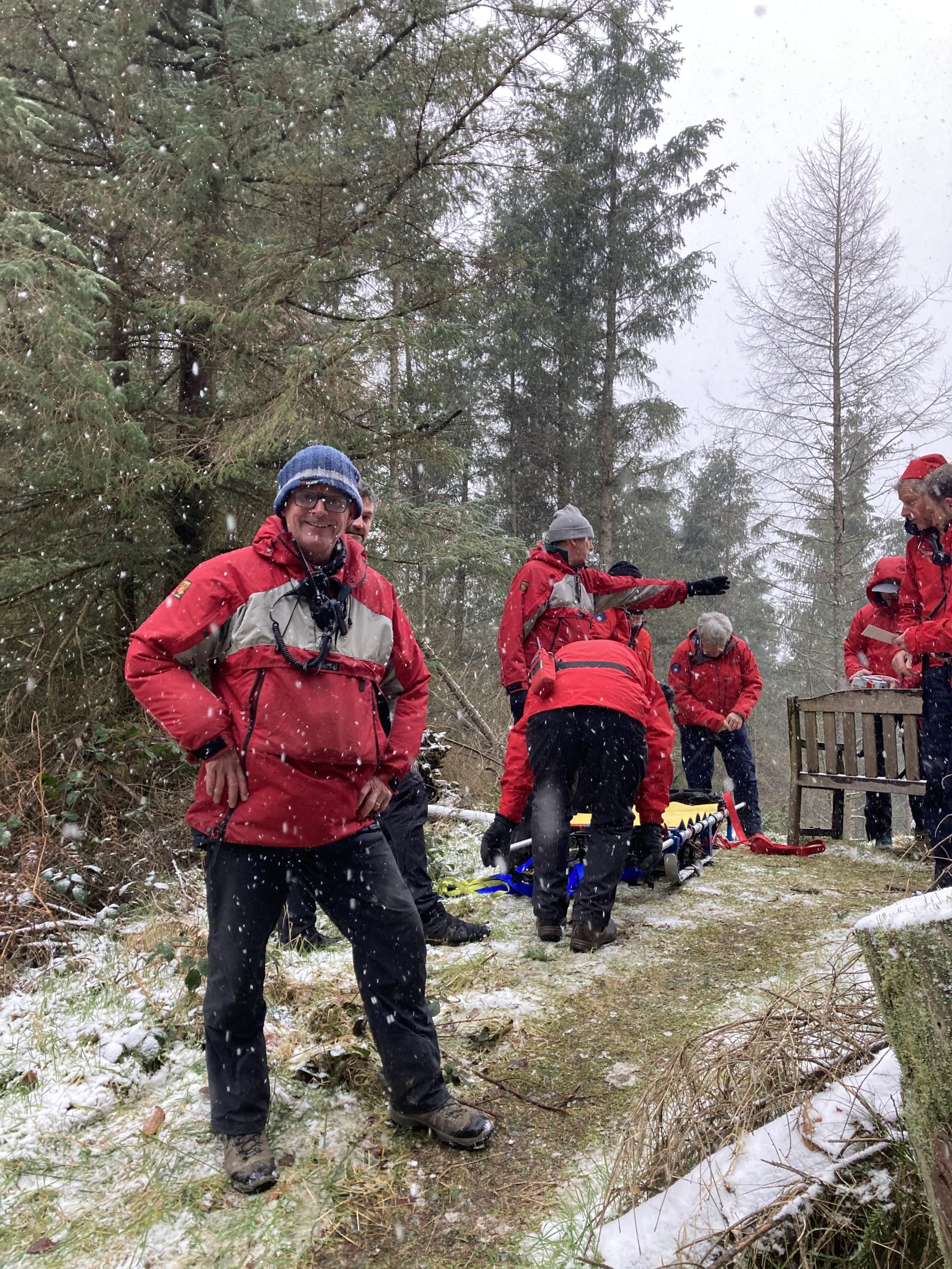 Geoff Gilmore - 20 years of service - Keswick Mountain Rescue